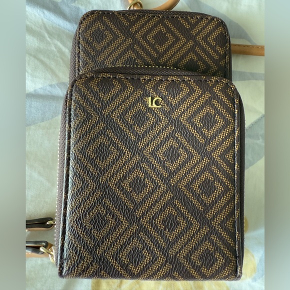 LC Lauren Conrad | Bags | Lc Lauren Conrad Brown And Gold Crossbody Bag ...